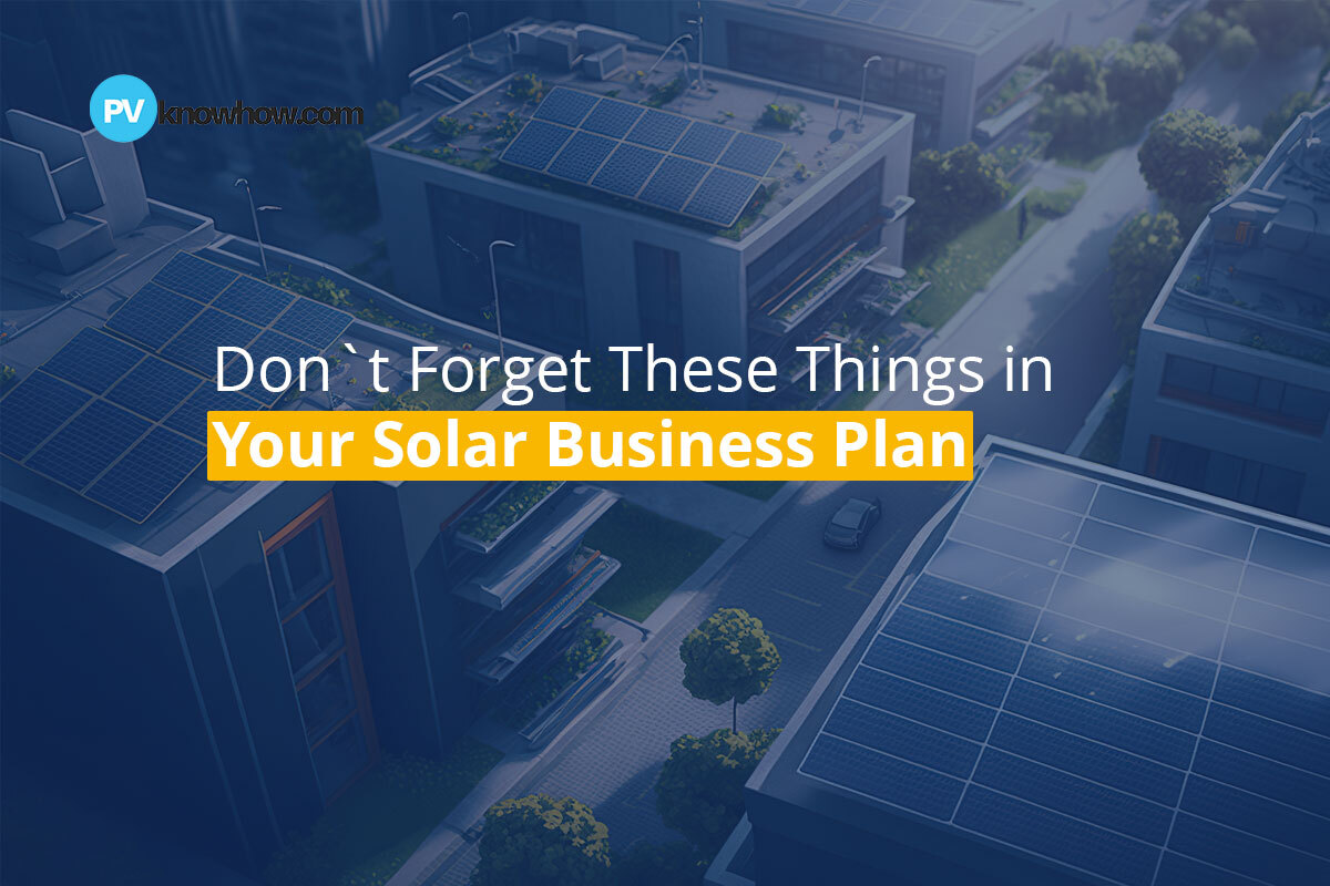 How to Write a Solar Business Plan That Secures Investment