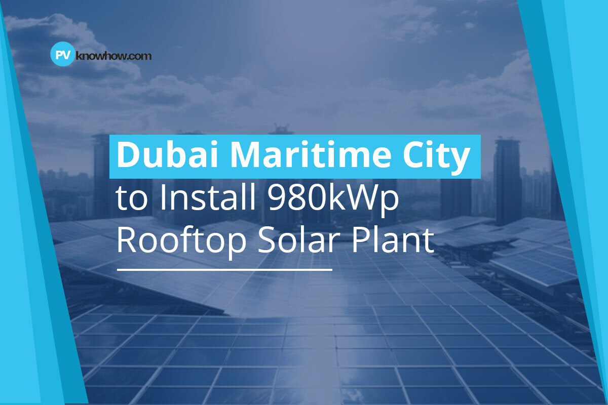 Dubai Maritime City & Emerge Partner on 980kWp Rooftop Solar Plant