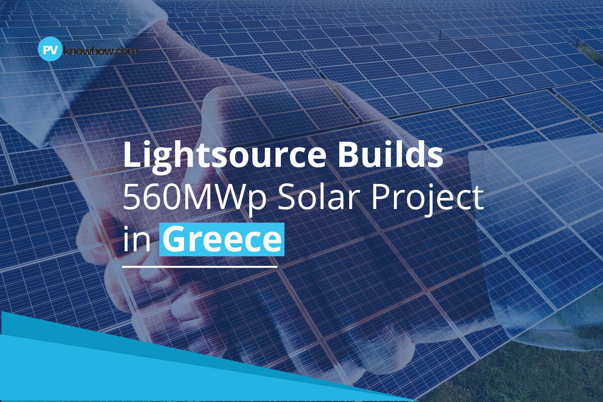 Lightsource Builds 560MWp Solar Project in Greece