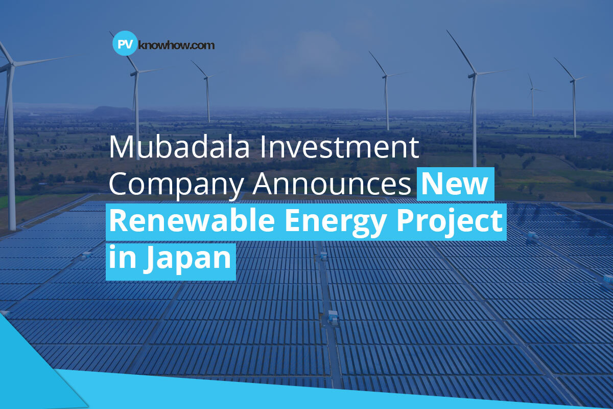 Mubadala Invests in Japan's Renewable Energy Sector with PAG