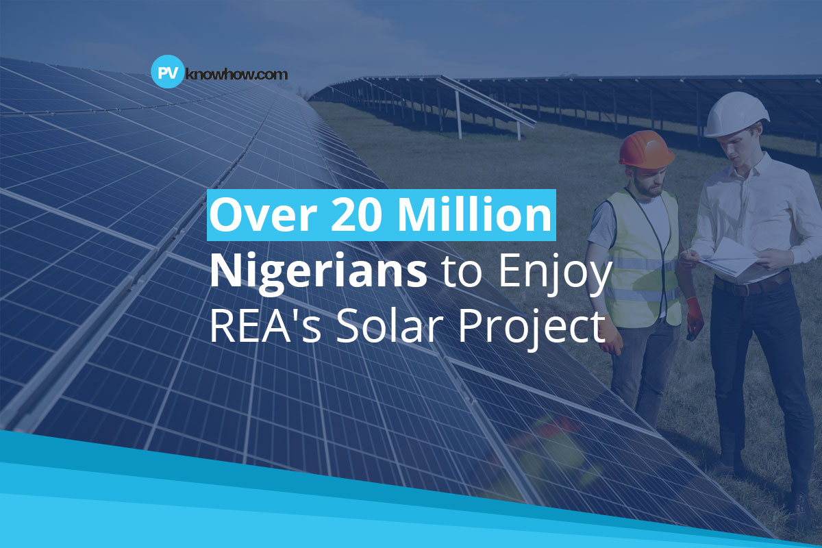 Nigeria's REA & Husk Partner on 250MW Solar Mini-Grids