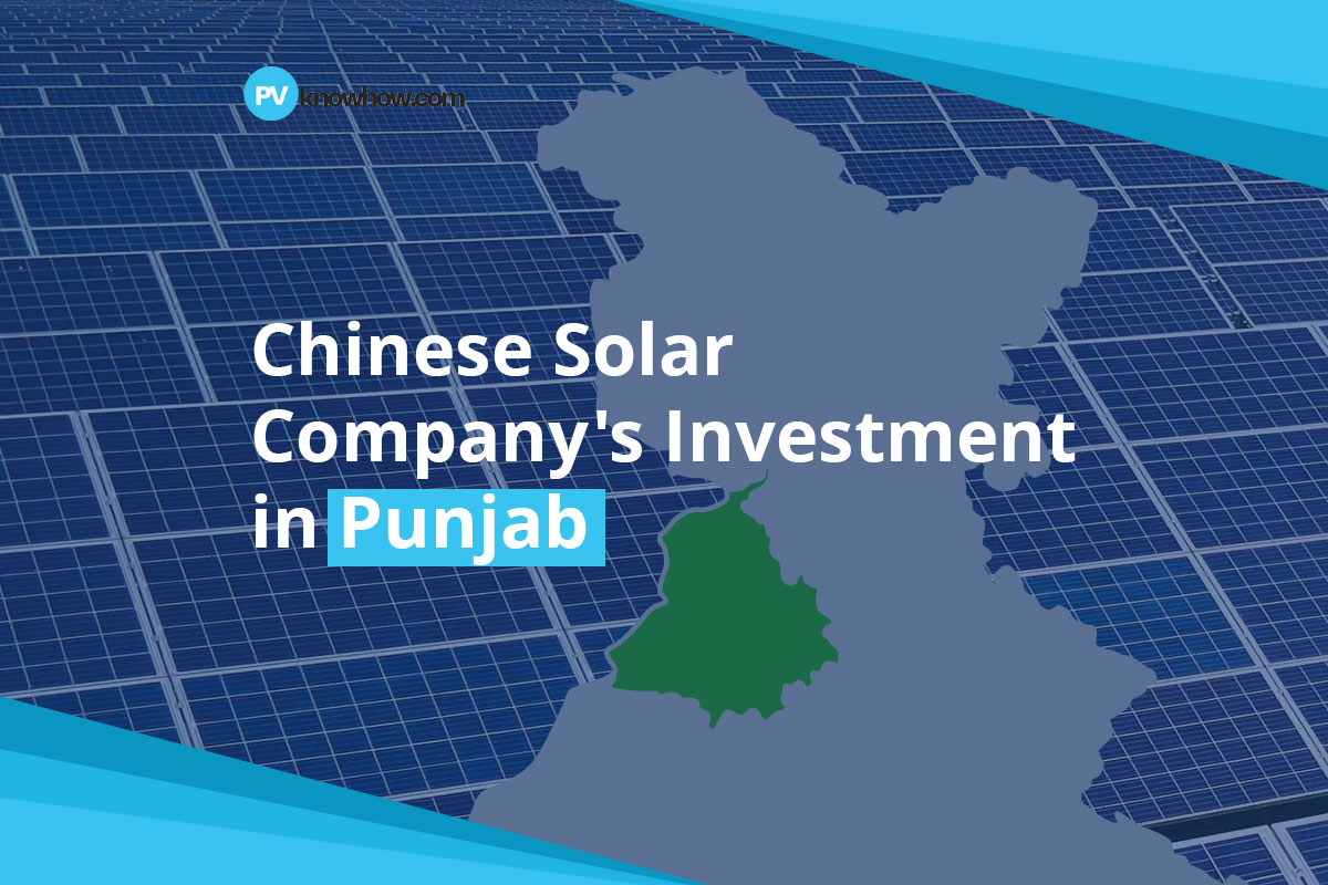 Punjab Partners with Chinese Solar Company for New Panel Plant