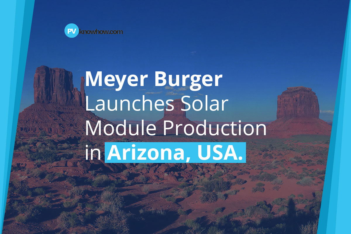 Meyer Burger Shifts to U.S. to Boost American Solar Production