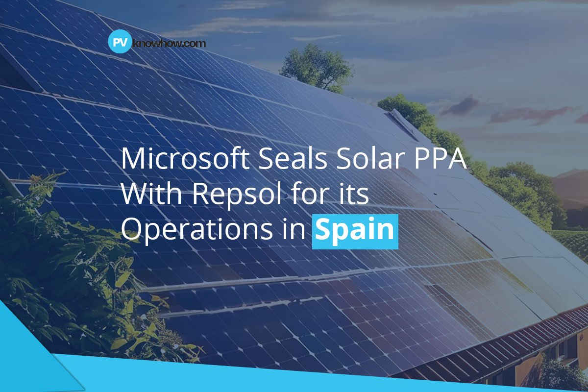 Repsol & Microsoft Sign 230 MW Renewable Energy Deal in Spain
