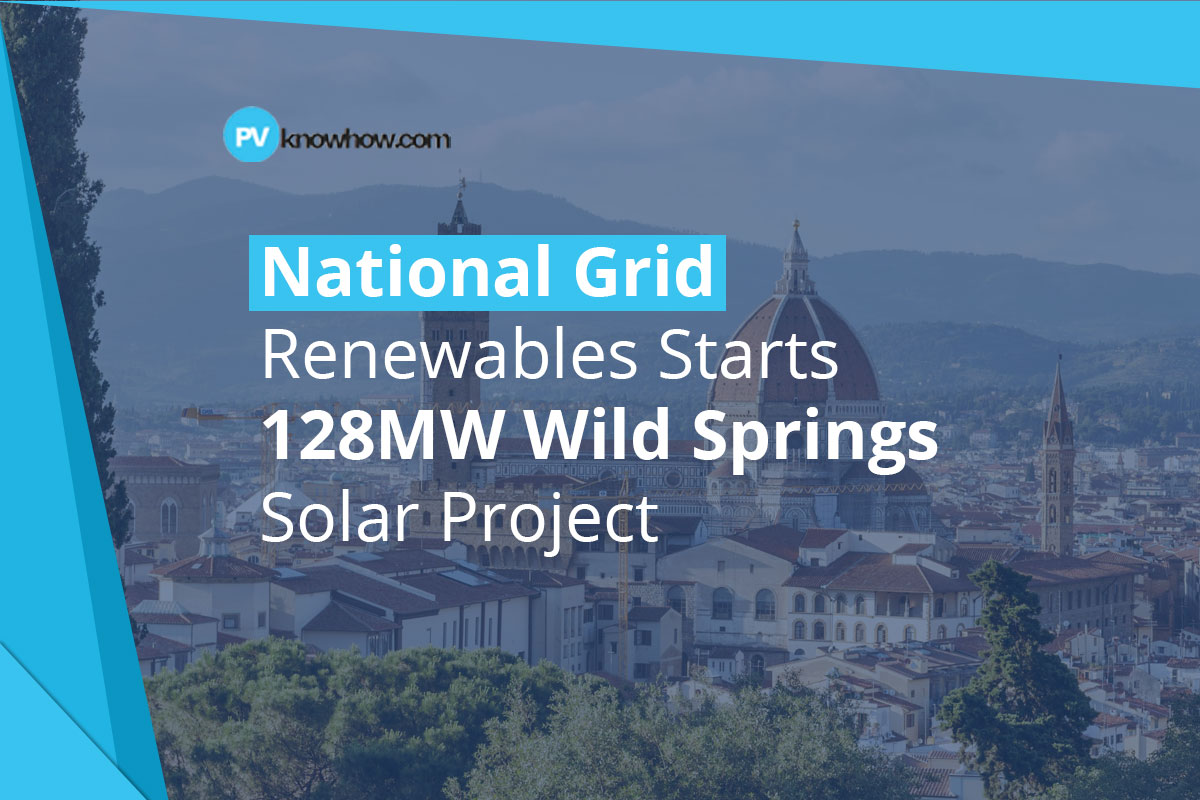 Wild Springs Solar Project Goes Live in SD, Promises $29.5M Impact