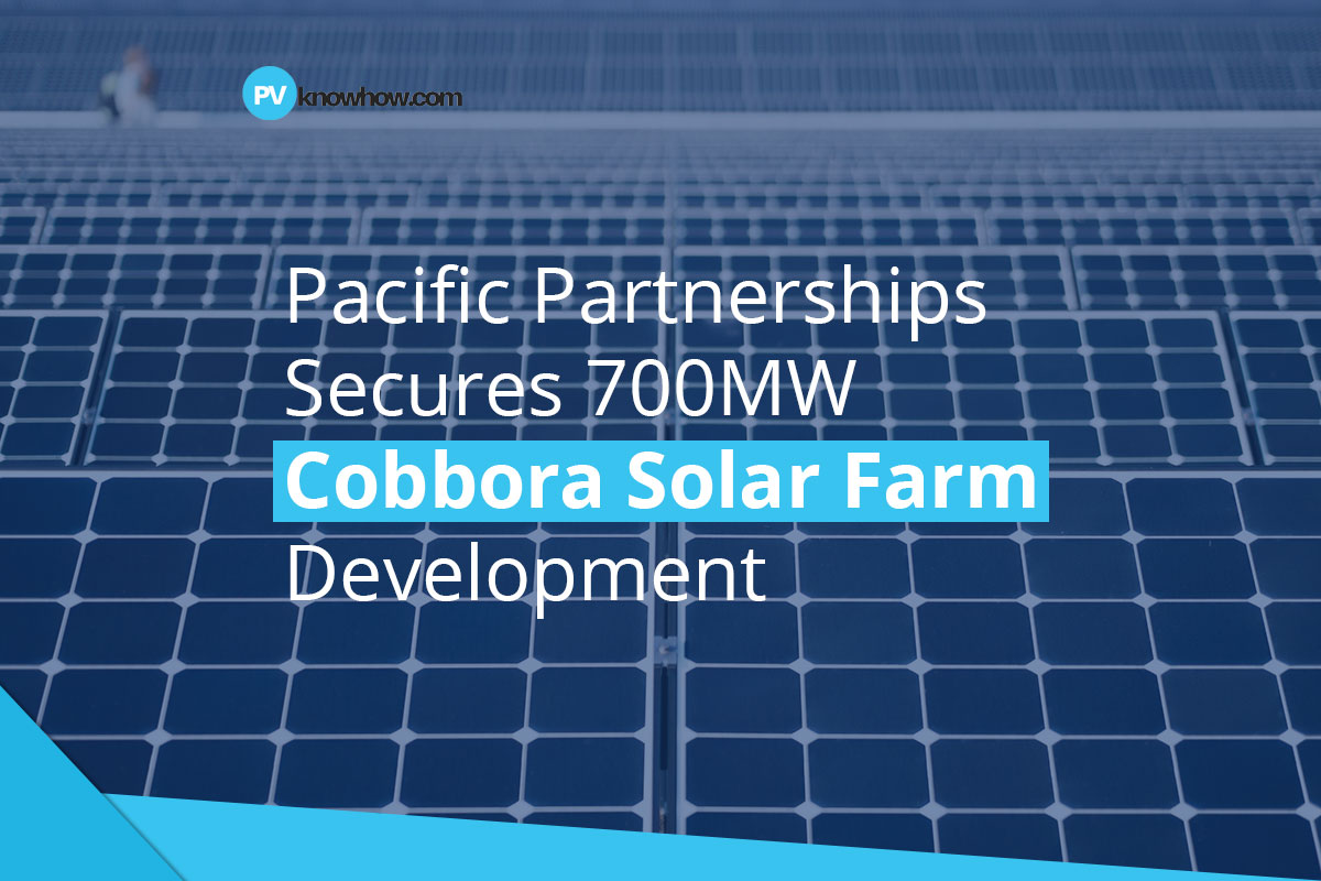 Pacific Partnerships Acquires 700MW Cobbora Solar Farm in NSW