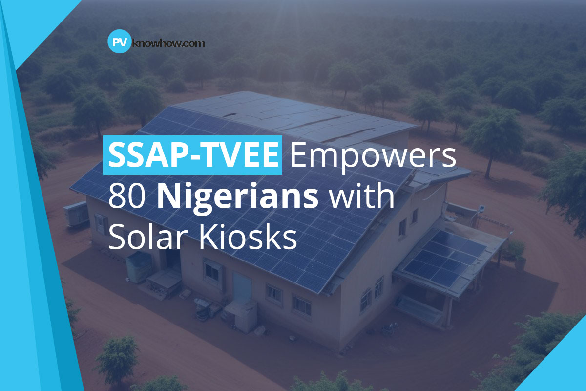 SSAP-TVEE Empowers 80 Nigerians With Solar Kiosks