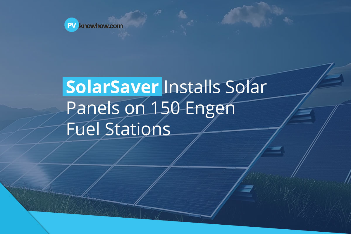 SolarSaver Installs Solar Panels on 150 Engen Fuel Stations