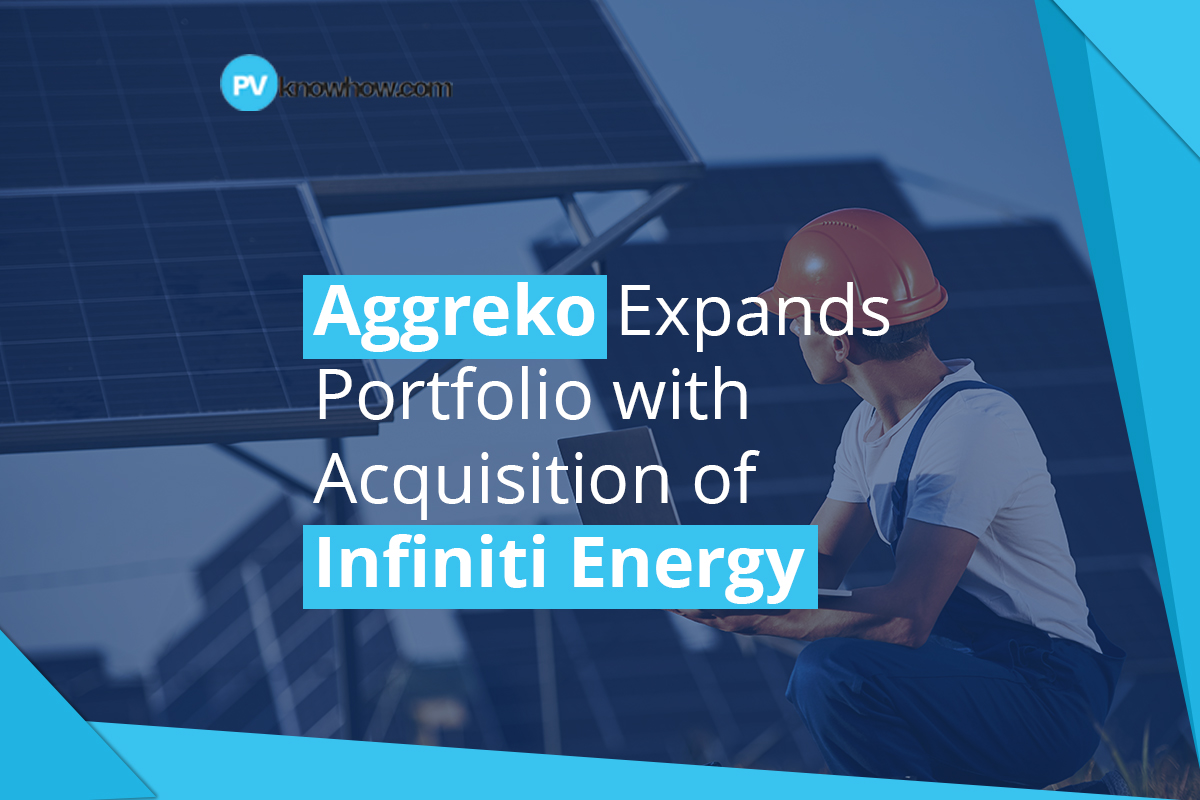 Aggreko Acquires Infiniti Energy, Boosting U.S. Solar Portfolio