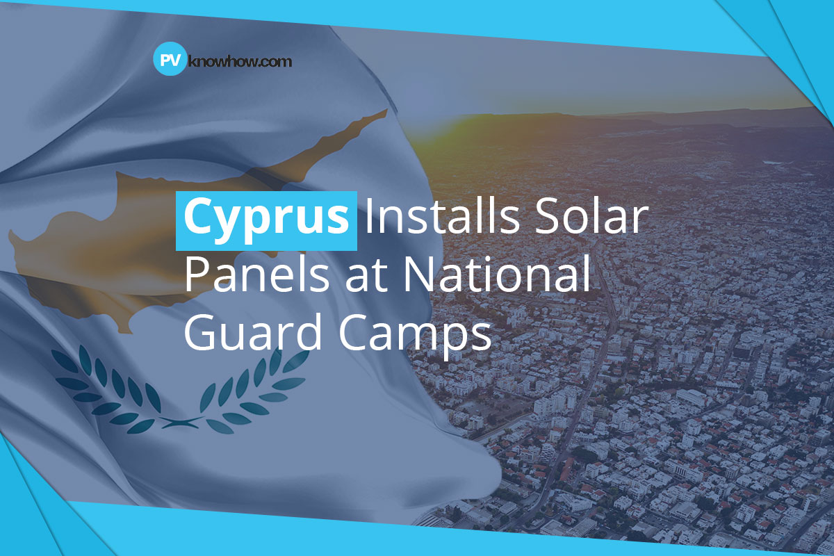 Cyprus National Guard to Install Solar Panels by 2027