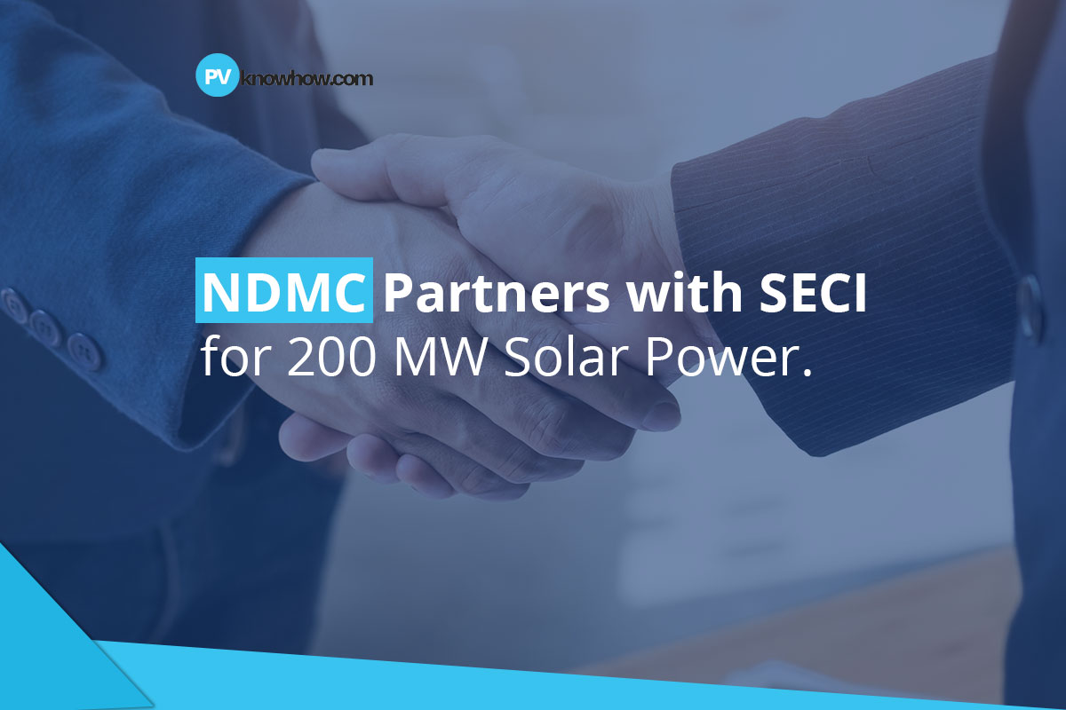 NDMC Secures 200 MW Solar Power for 100% Green Energy by 2025