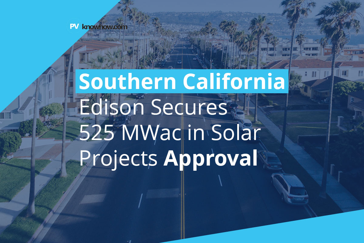 Southern California Edison Secures Solar Projects Approval