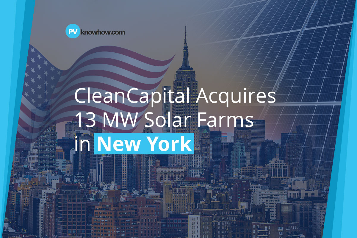 CleanCapital Acquires 13 MW NY Solar Portfolio from BQ Energy
