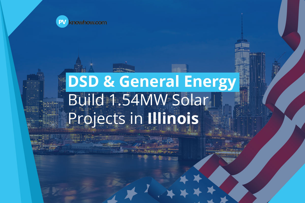 DSD & General Energy Build 1.54MW Solar Projects in Illinois