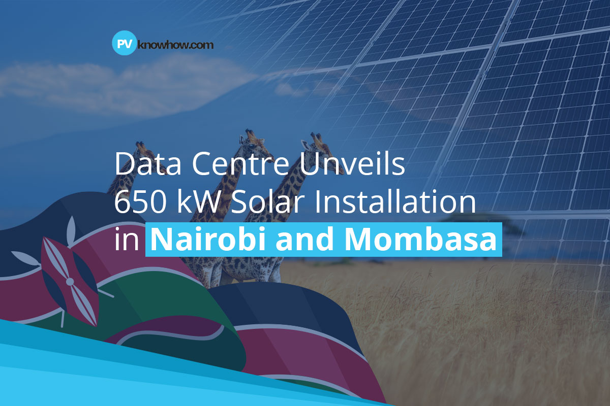 iColo Installs 650 kW Solar Panels at Data Centers in Kenya