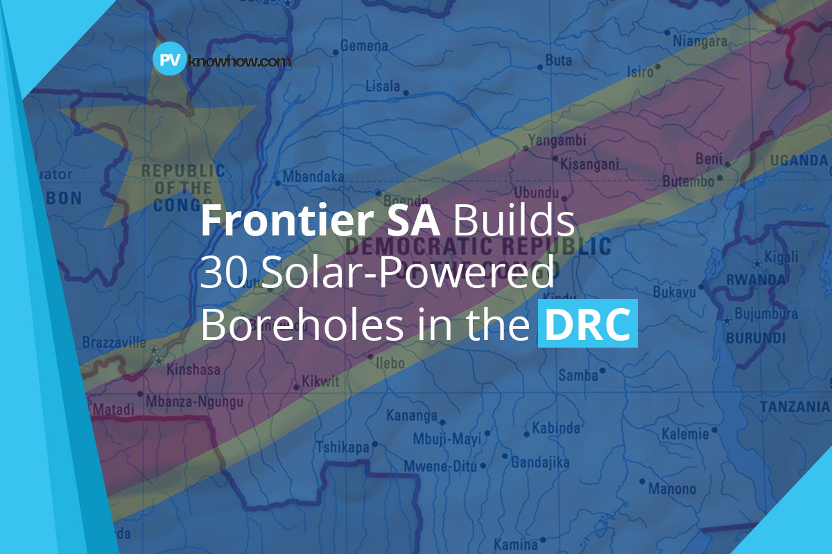 Frontier SA Delivers Clean Water to Sakania Communities