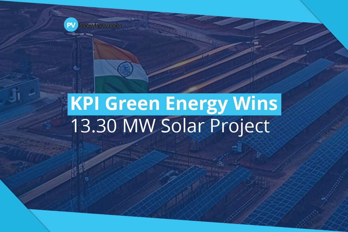 KPI Green Energy to Build 13.30 MW Solar Plant for Greenlab