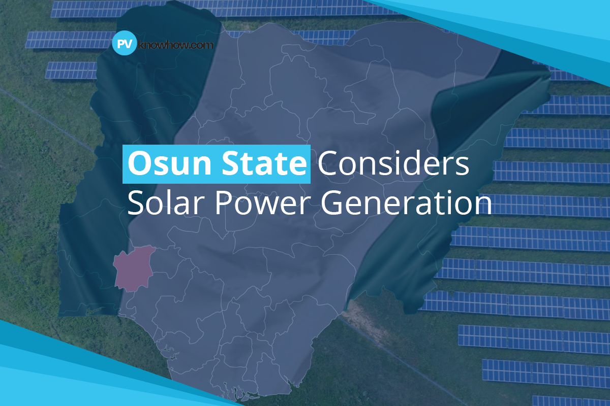 Osun State's Plan to Generate Its Own Power with Solar & Hydro