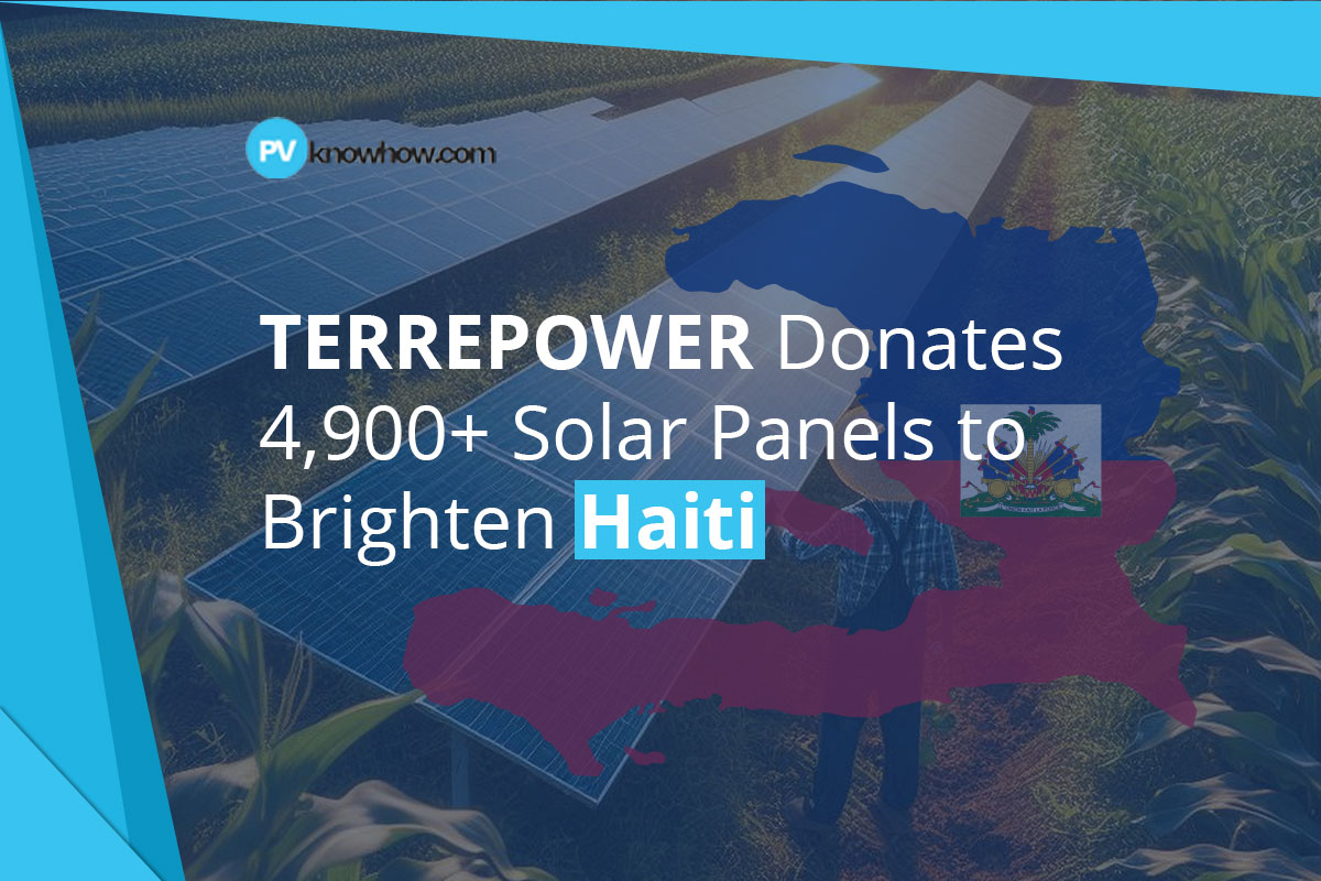 Haiti Solar News Archives - PVknowhow.com