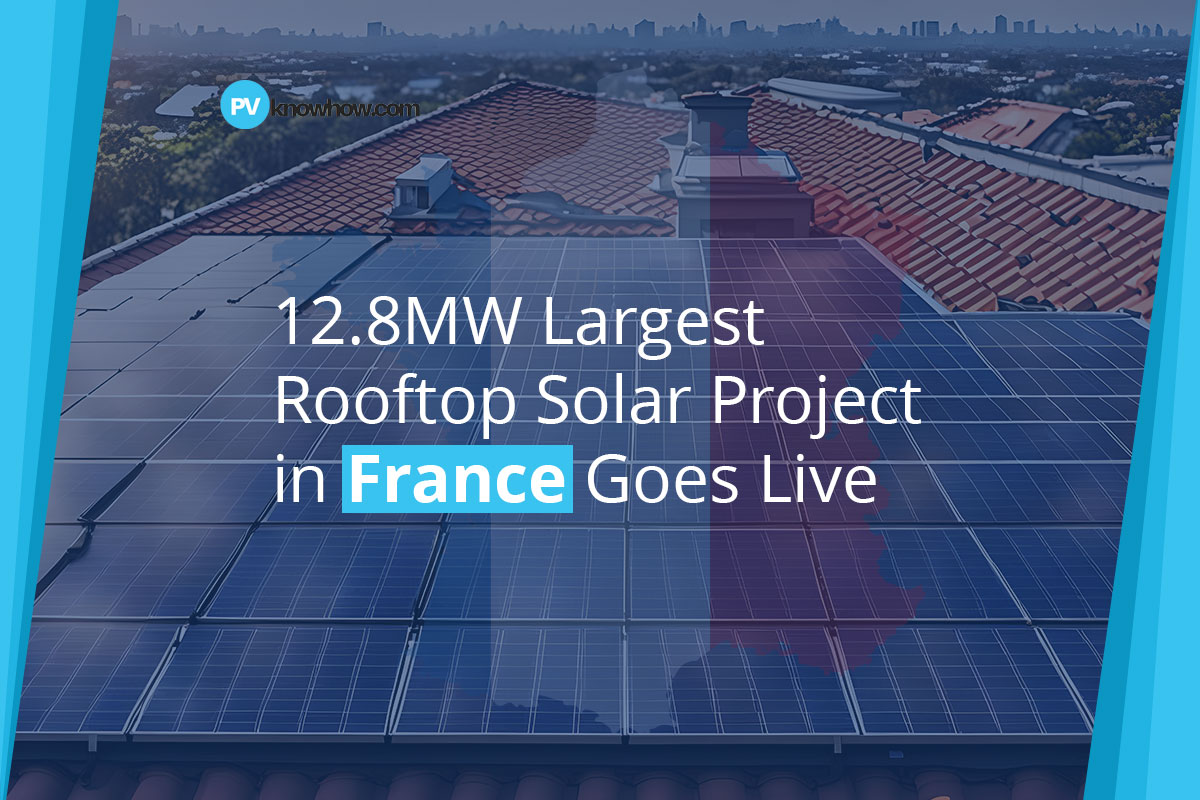 Urbasolar Launches France's Largest Rooftop Solar Project