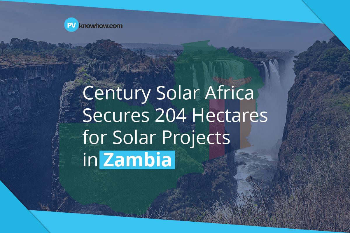 Century Solar Africa Begins 100 MW Solar Power Project in Zambia