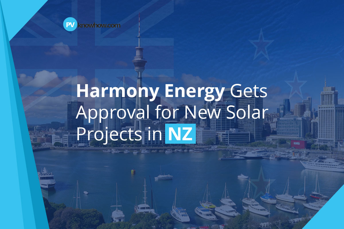 Harmony Energy NZ: Approval for Marton & Opunake Solar Farms