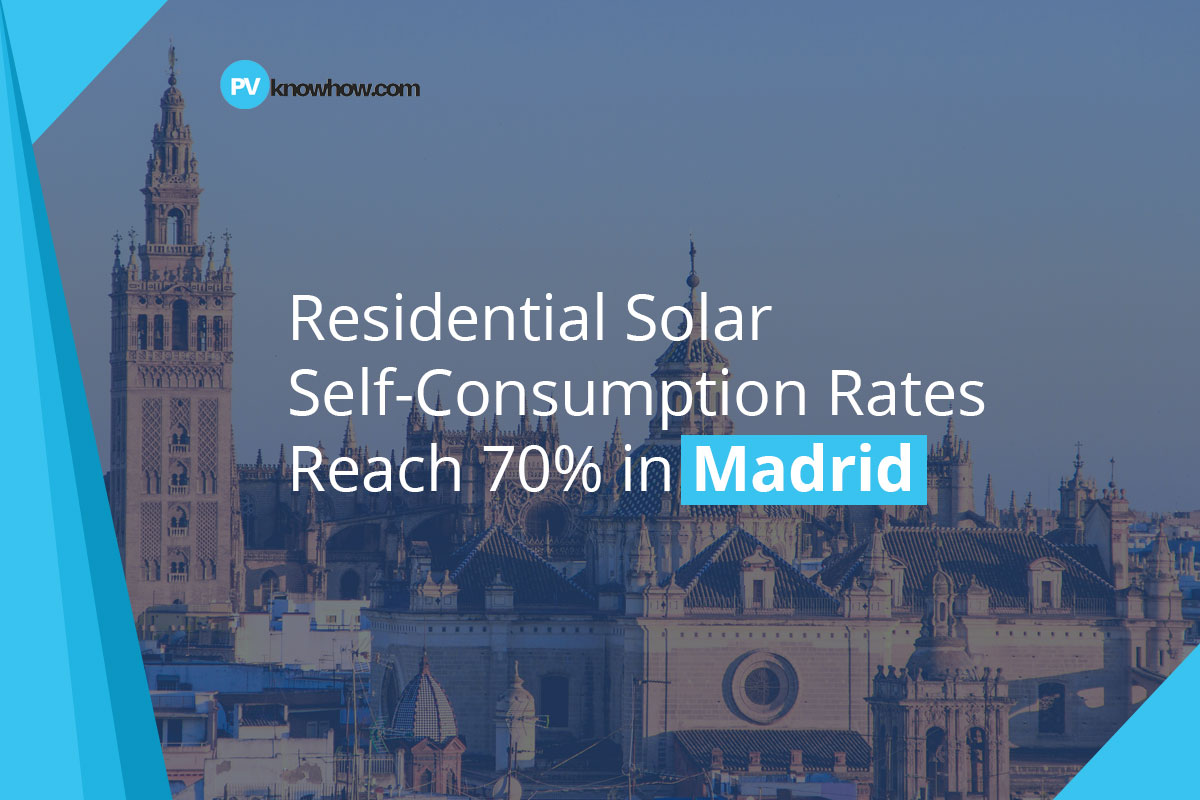 Madrid's Residential Solar Potential: Reaching 70% Self-Sufficiency