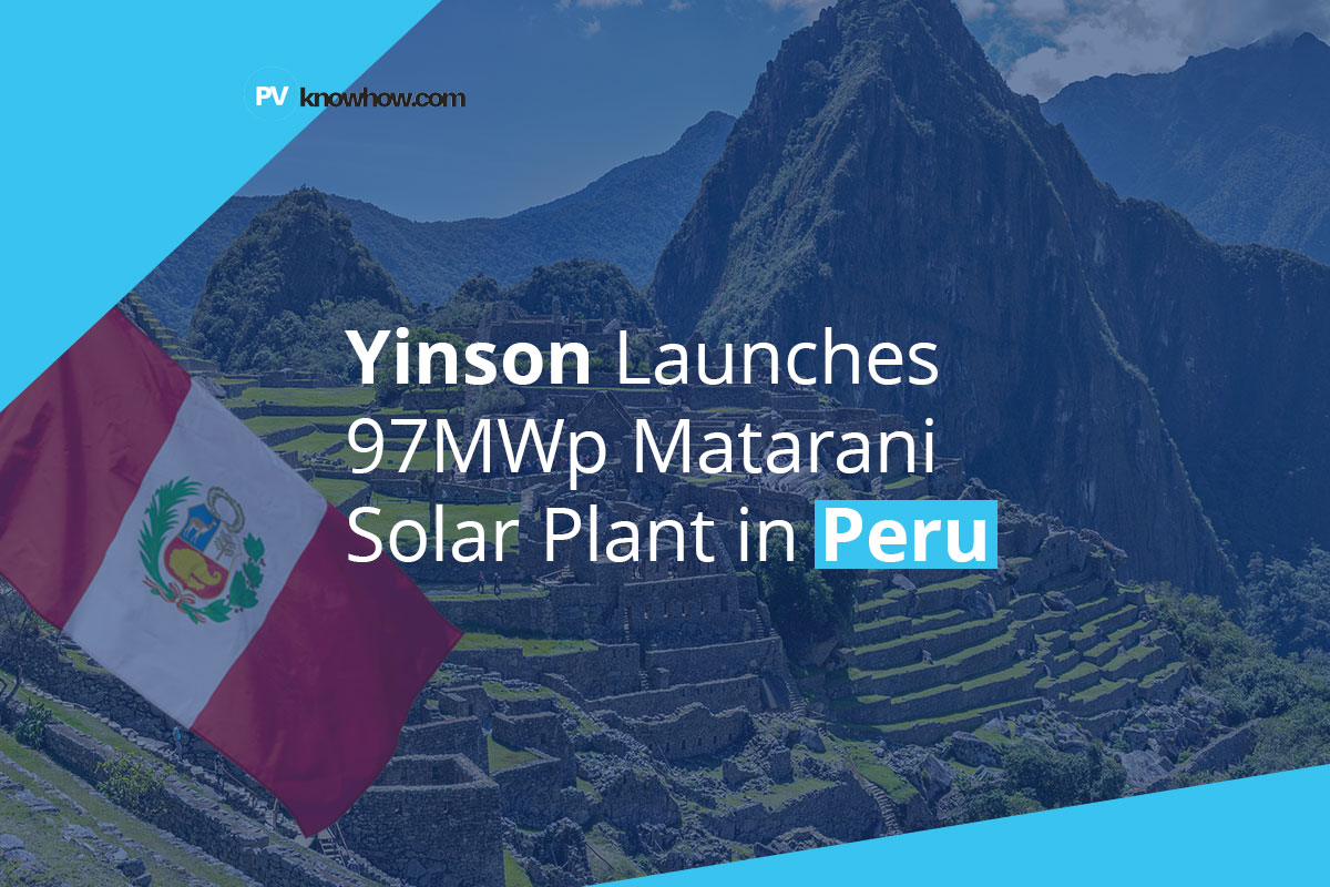 Yinson Activates 97 MWp Matarani Solar Plant in Peru