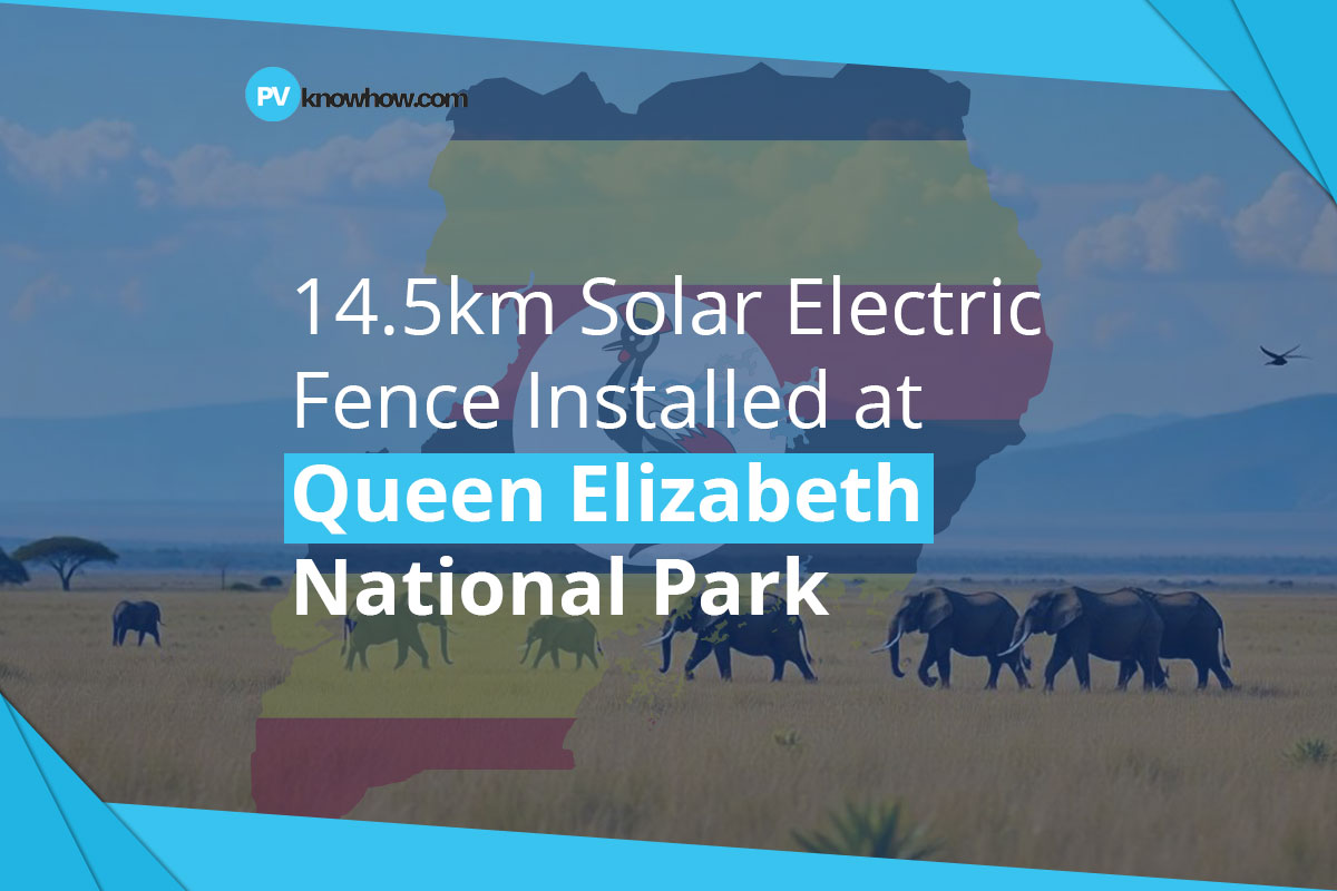 14.5km Solar Electric Fence Installed at National Park