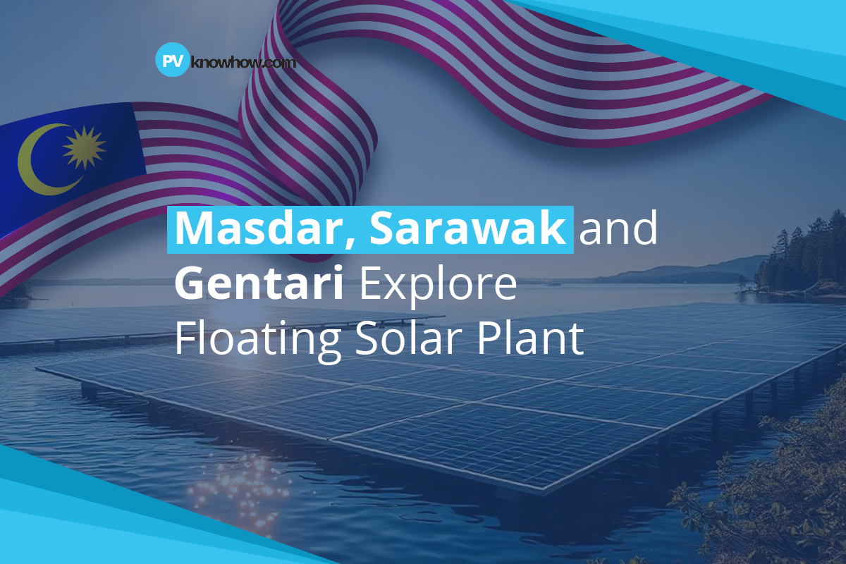 Masdar & Partners Study Floating Solar at Murum Hydro Plant