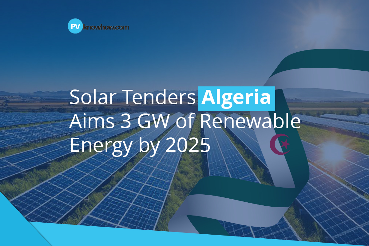 Algeria's 3 GW Solar Tenders: A New Era for Renewable Energy