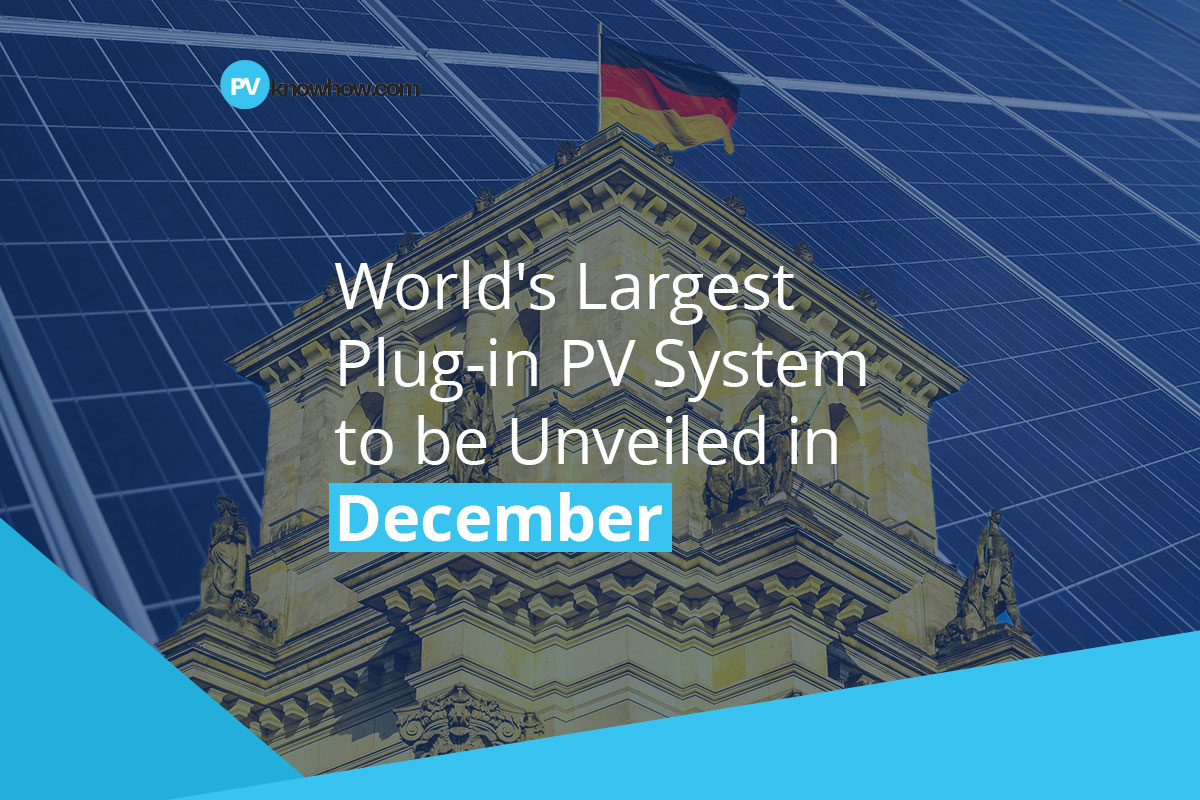 EPP Solar Launches 6 kW 'World's Largest' Plug-In PV System