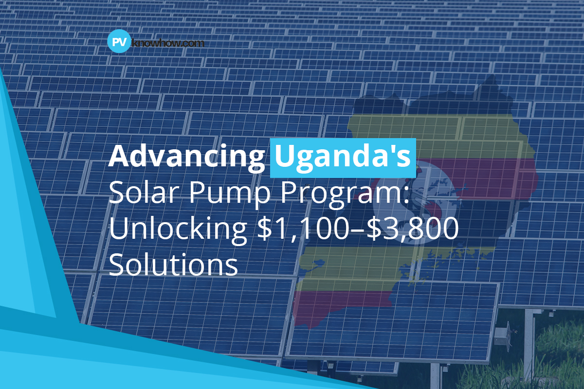 Uganda's Solar Pump Subsidy for Farmers: Costs & Challenges