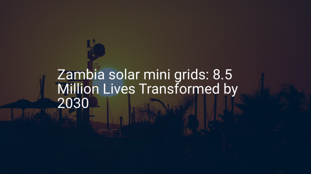 Zambia Solar Panel Manufacturing Report | Market Analysis and Insights