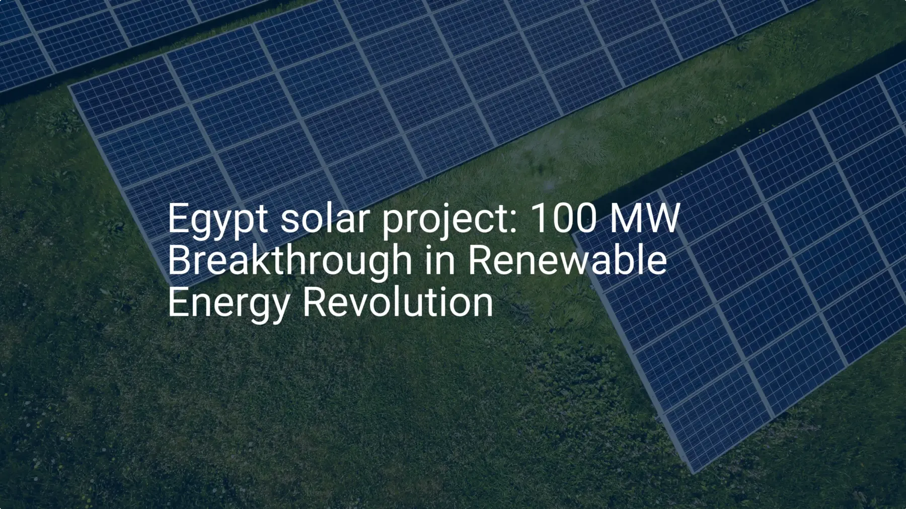 Egypt Solar News Archives - PVknowhow.com