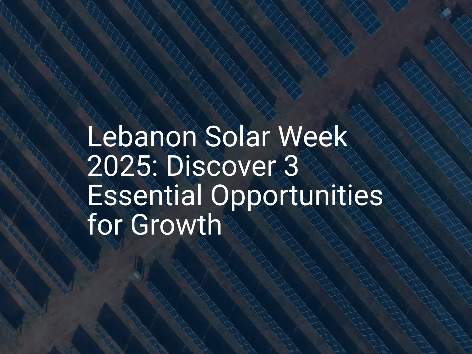 Lebanon Solar News Archives - PVknowhow.com