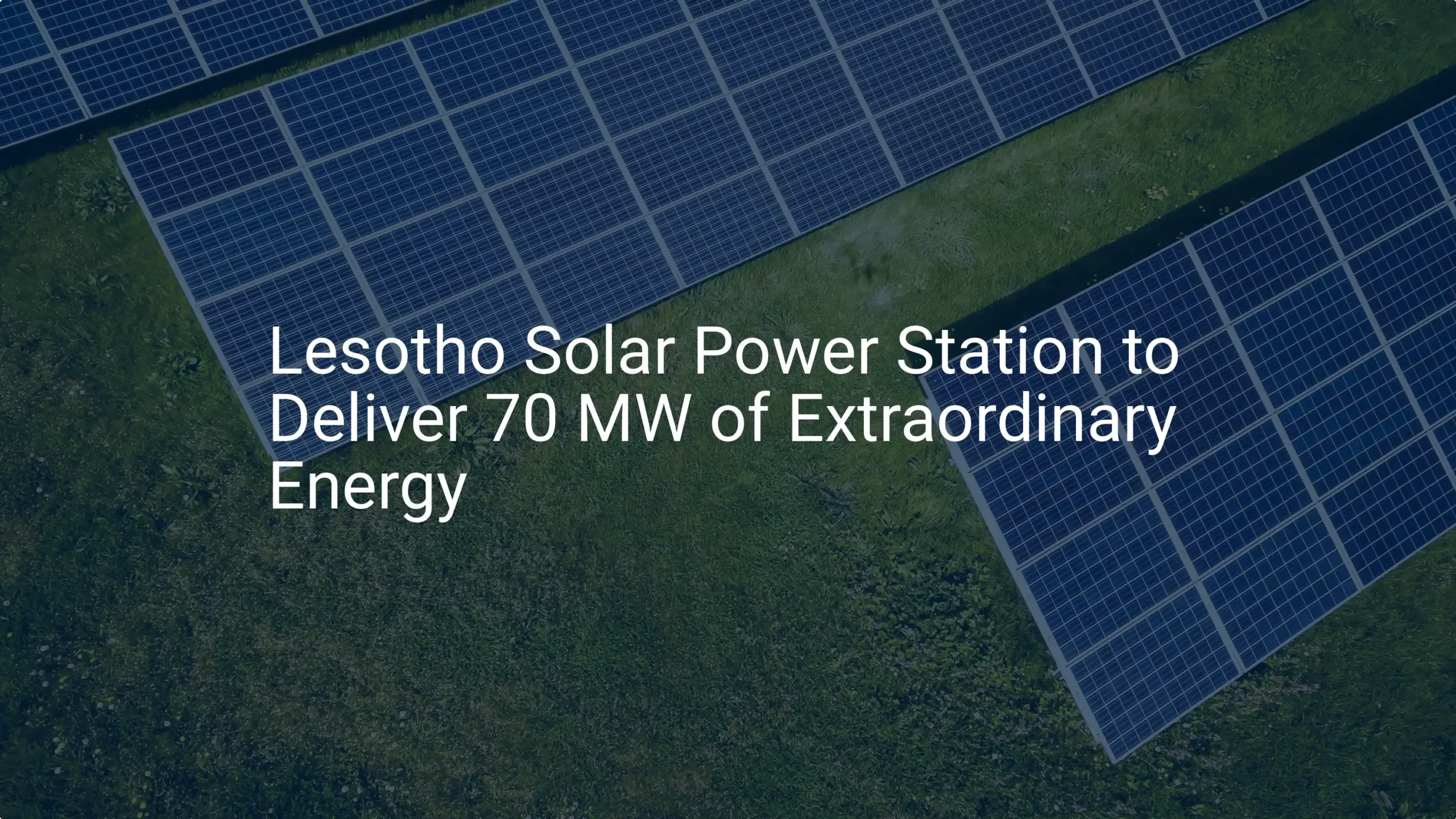 Lesotho Solar Panel Manufacturing | Market Insights Report