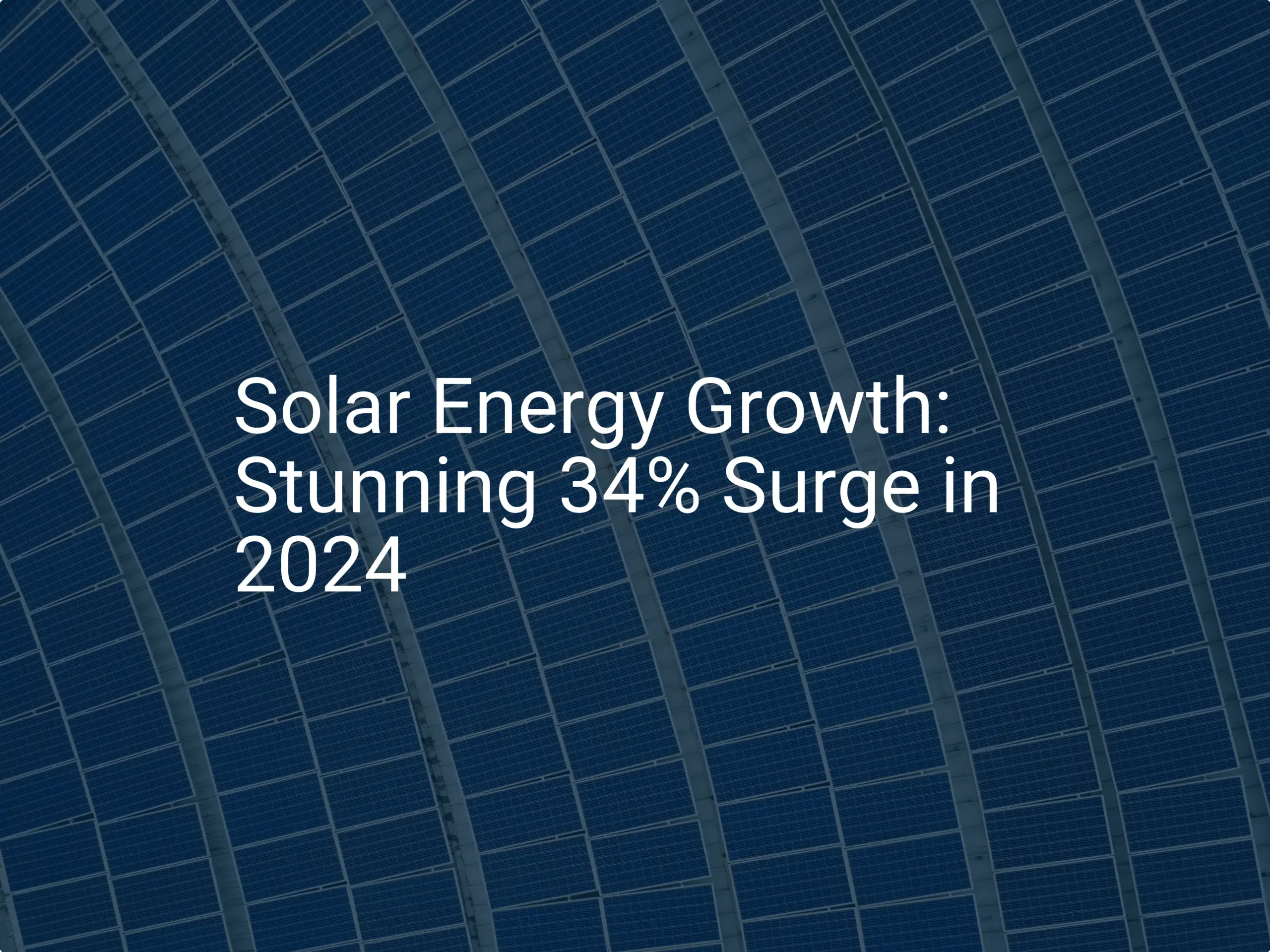 US Solar Energy Growth to Surge in 2024: EIA Projections