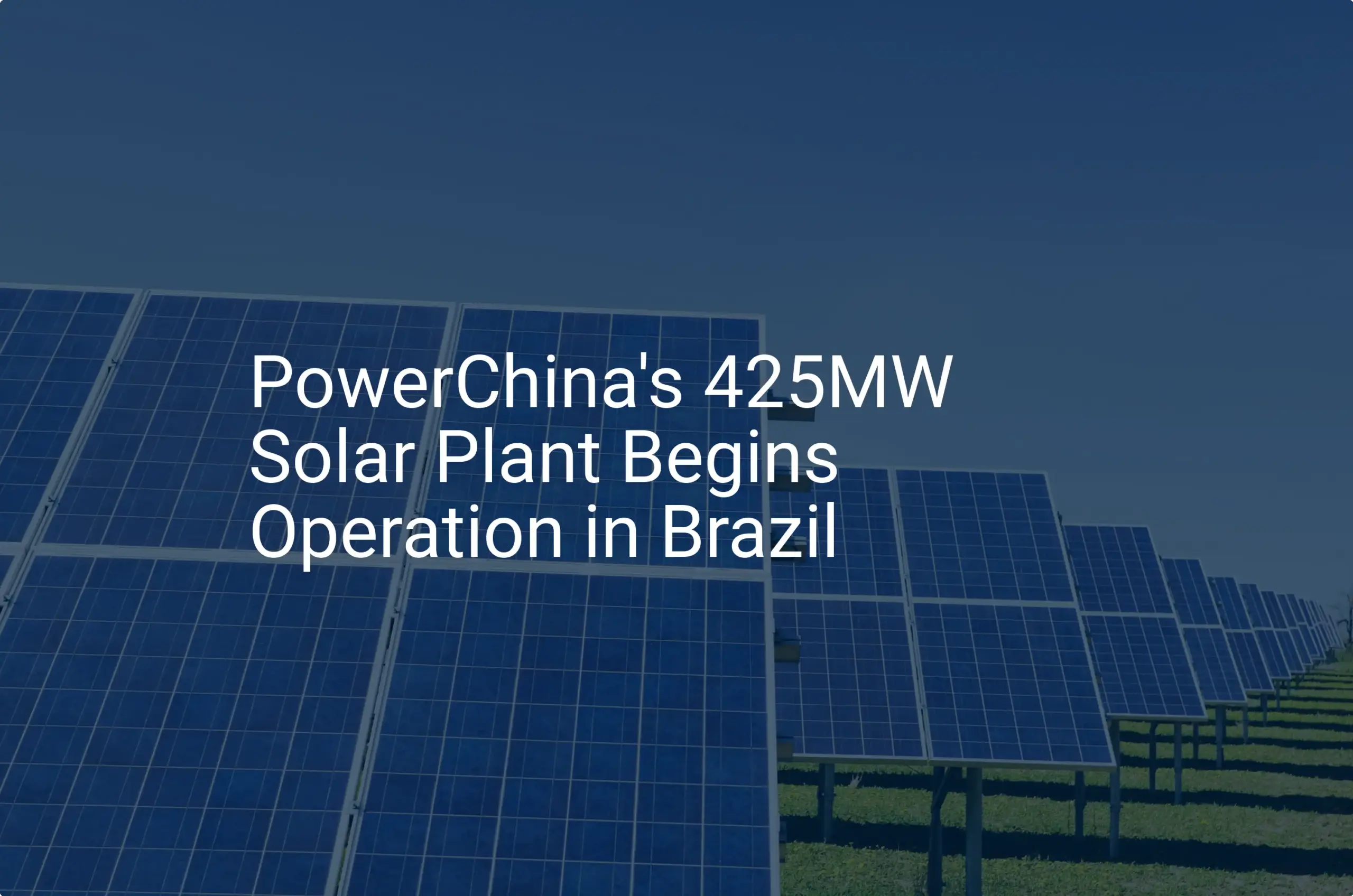 Brazil solar plant: Impressive 425MW Project Launches - PVknowhow.com