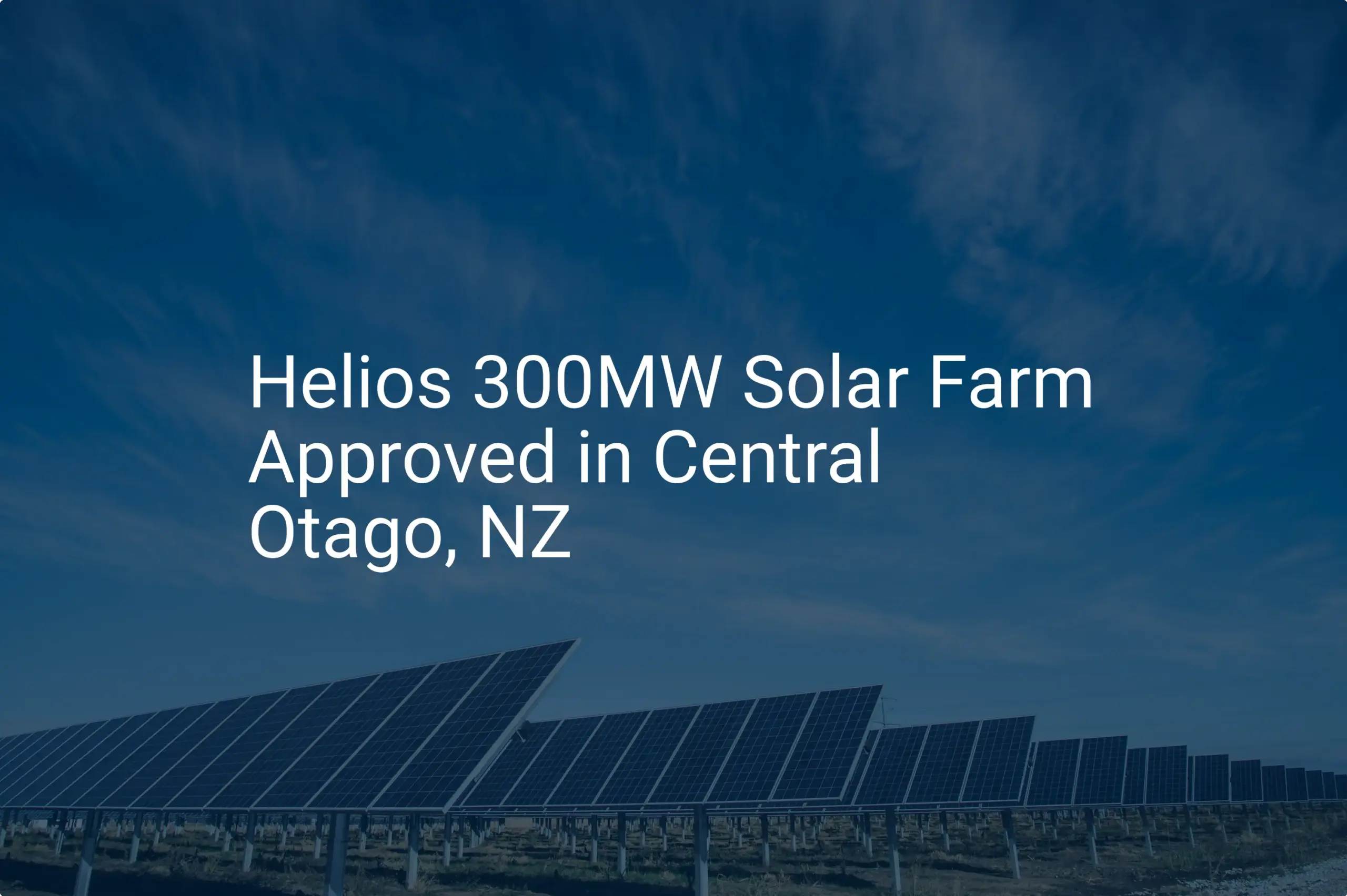 Central Otago Solar Farm: Stunning 300MW Project Approved - PVknowhow.com