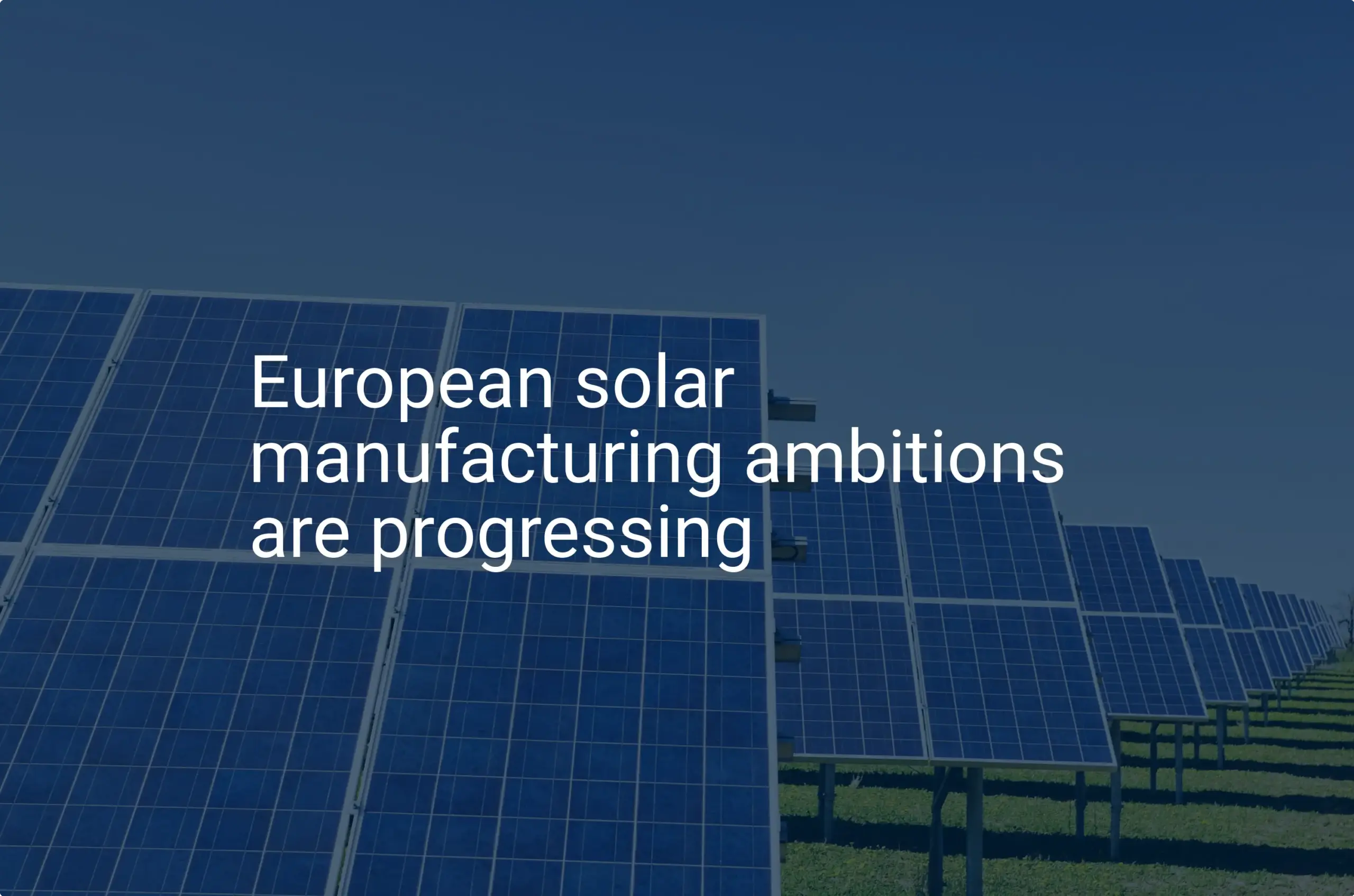European solar manufacturing: Impressive 2024 plans proven - PVknowhow.com