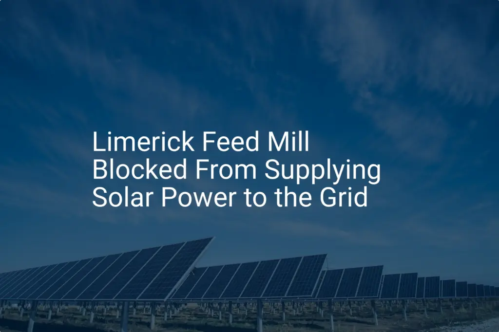 Feed mill solar power: Unexpected 2024 grid block stuns - PVknowhow