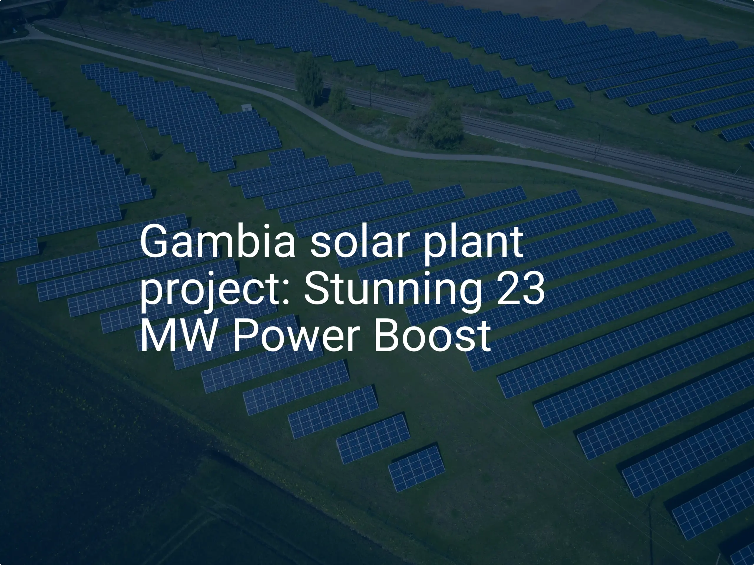 Gambia Solar News Archives - PVknowhow.com