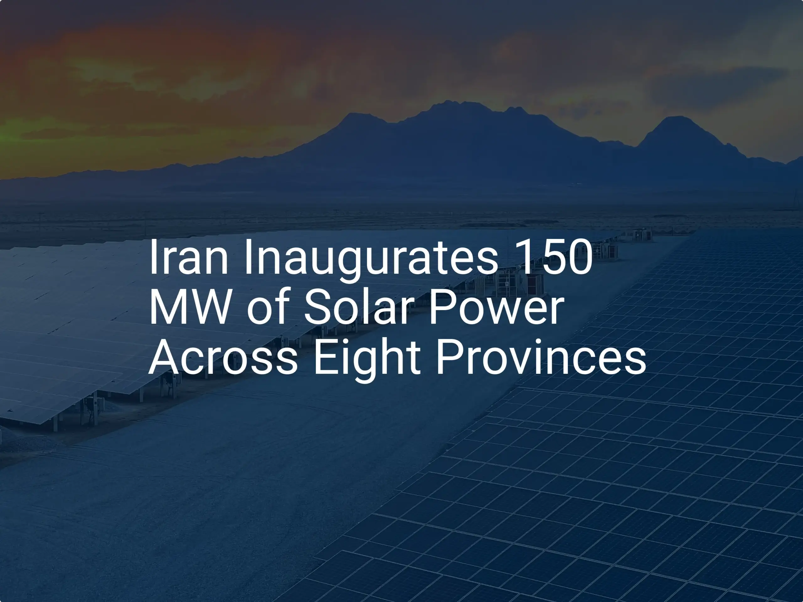 Iran Solar News Archives - PVknowhow.com