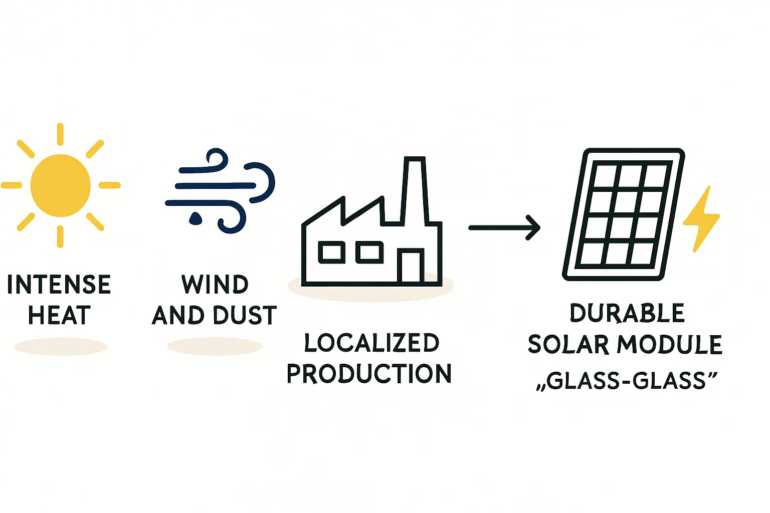 Manufacturing Desert-Proof Solar Modules for Djibouti