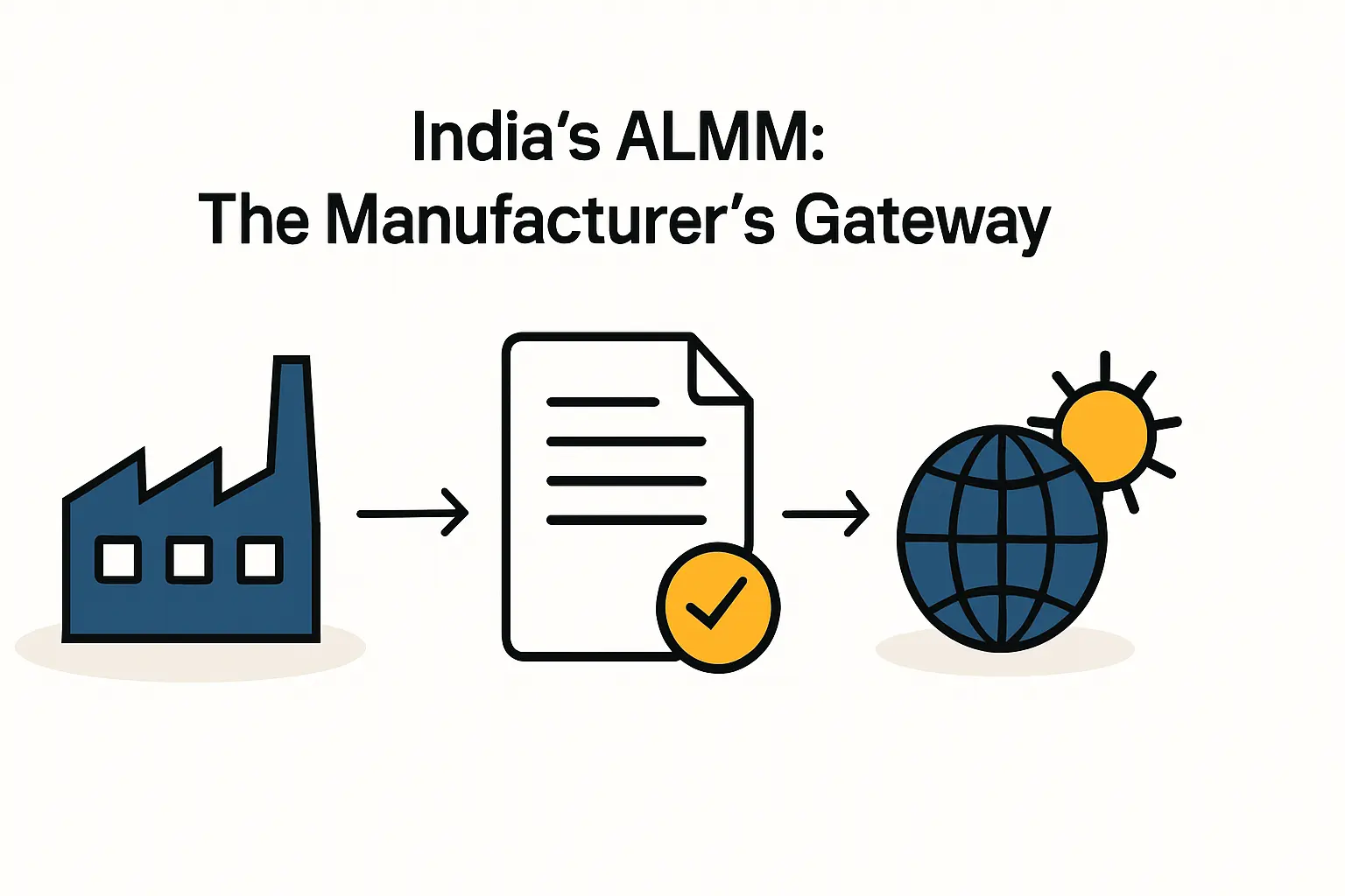 A Guide to India's ALMM for Solar Module Manufacturers