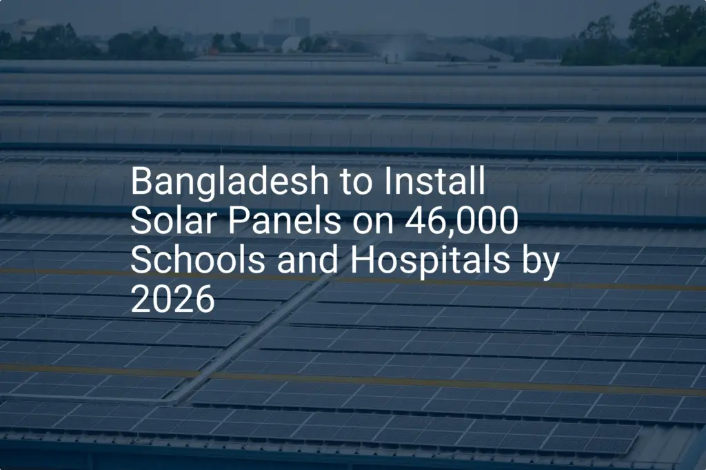Bangladesh solar panel project: Impressive 2026 Rollout - PVknowhow