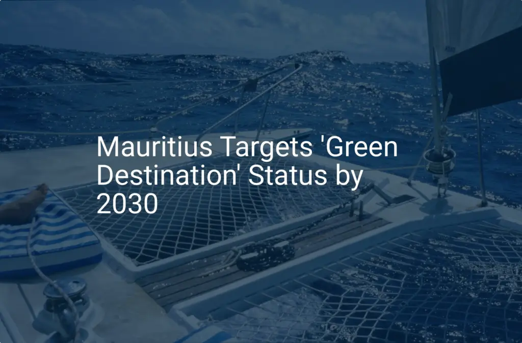 Mauritius green destination: Unique 2030 eco target revealed - PVknowhow