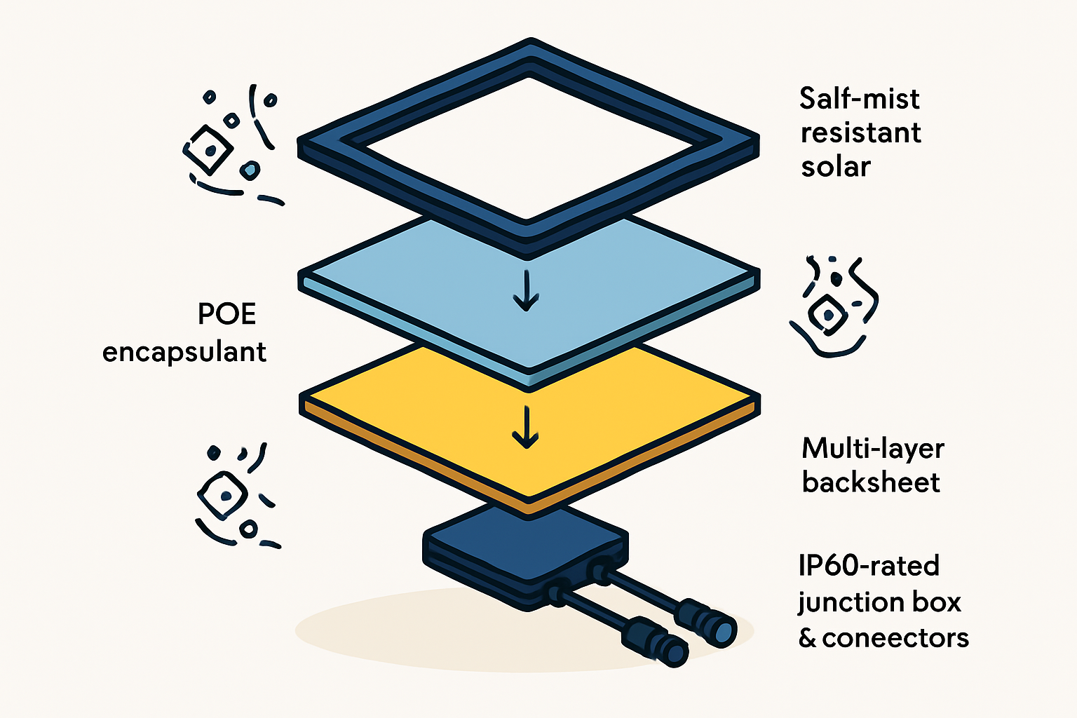 Salt-Mist Resistant Solar Modules: A Guide for Marine Climates